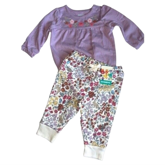 Garanimals | Matching Sets | Garanimals Baby Girl Purple Long Sleeve ...